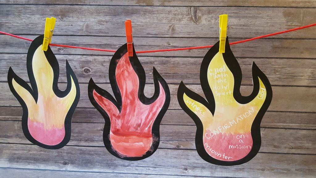 The Fire of the Holy Spirit: A craft to support a lesson on ...