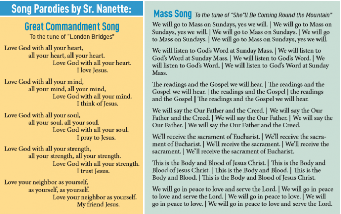 Teaching with Parodies — Singing aids learning and memorization of ...