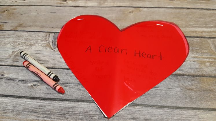 The Joy of a Clean Heart : A craft about Penance and Reconciliation ...