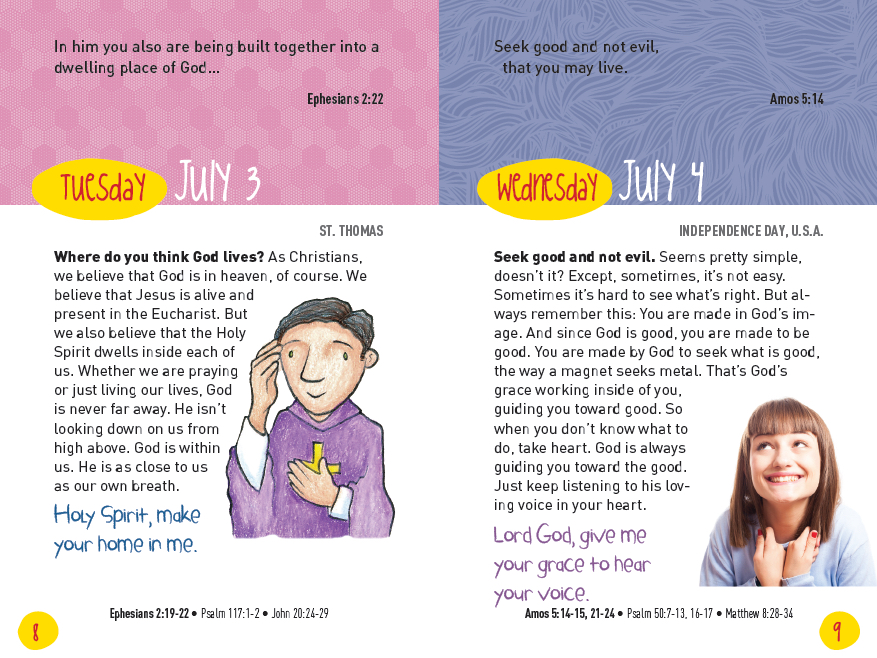 Find a “Little Way” every day with Living Faith Kids! - CATECHIST Magazine