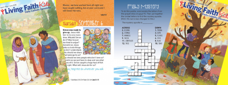 Find a “Little Way” every day with Living Faith Kids! - CATECHIST Magazine