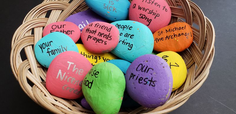 Prayer Rocks - CATECHIST Magazine