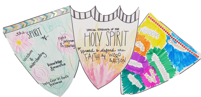 Confirmation Holy Spirit Shield - CATECHIST Magazine