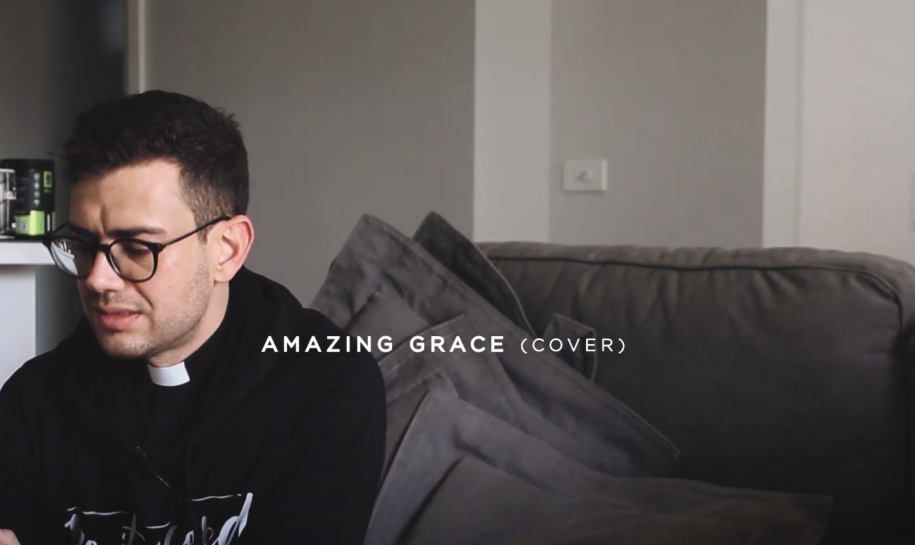 "Amazing Grace", vocals by Fr. Rob Galea, featuring Maria Legayada ...