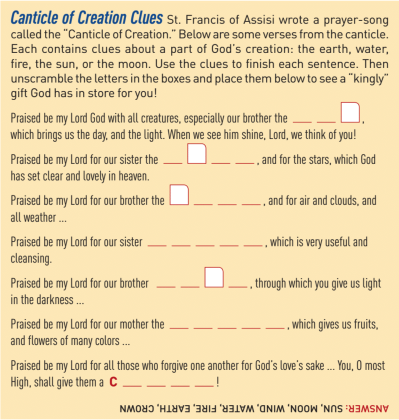 St. Francis of Assisi, October 4 (a lesson + free activity) - CATECHIST ...