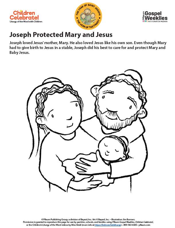 "Year of St. Joseph" — Free Activities for Children—now in Spanish, too ...