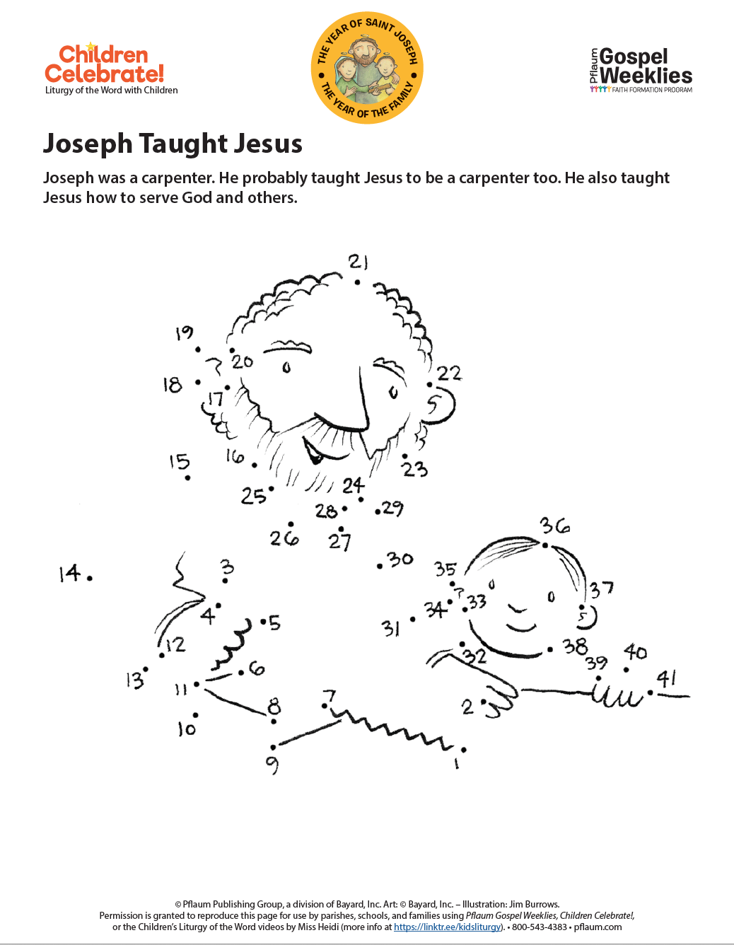 More "Year of St. Joseph" Activities for Children - CATECHIST Magazine